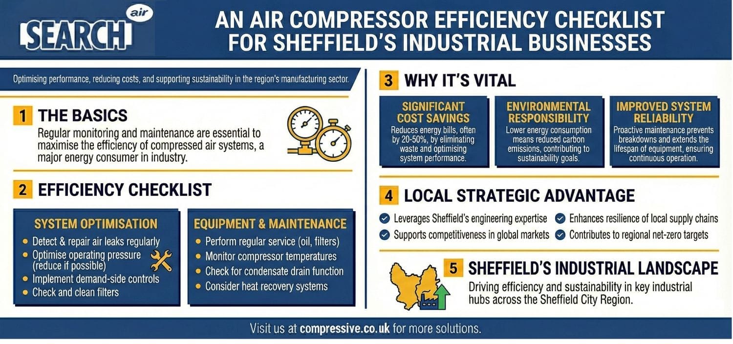 An Air Compressor Efficiency Checklist for Sheffield's Industrial ...